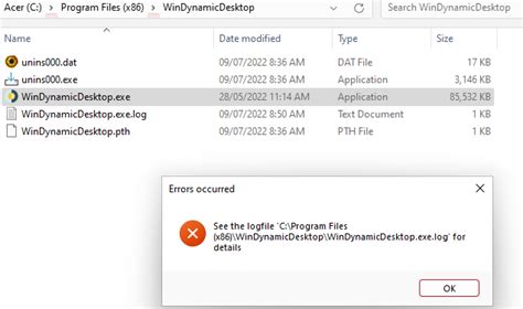 WDD Crashes From Startup Issue T M Thyj WinDynamicDesktop GitHub