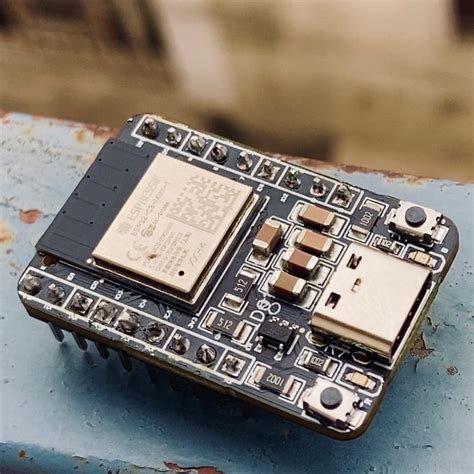 Technolab Creation On Twitter Small Compact Esp32c3 Mini Development