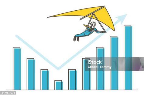 비즈니스 성과의 V자형 회복을 보여주는 그래프의 벡터 일러스트레이션입니다 그래프에 대한 스톡 벡터 아트 및 기타 이미지 그래프 기업 비즈니스 날기 Istock