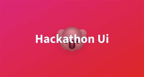 Hackathon Ui A Hugging Face Space By Aeroxi