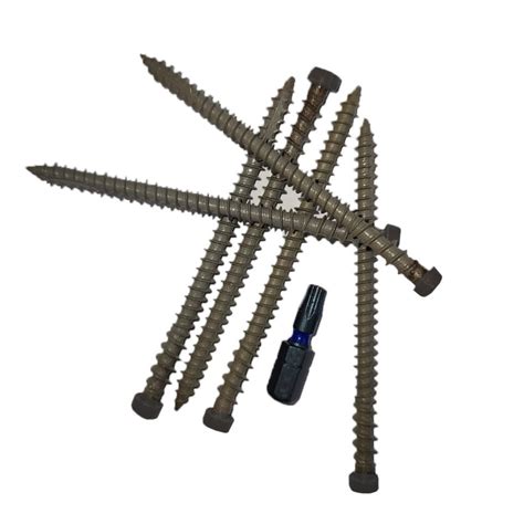 Composite Decking Grey Screws And Drill Bit Urban Home Range