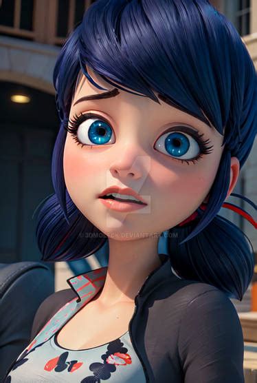Adrien And Marinette Kiss By Yusaku Ikeda On Deviantart