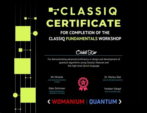 Quantumcomputing Quantumalgorithms Classiq Qmod Learning Womanium