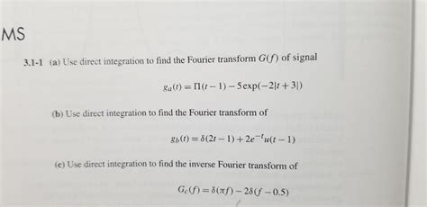 solved lms 3 1 1 a use direct integration to find the