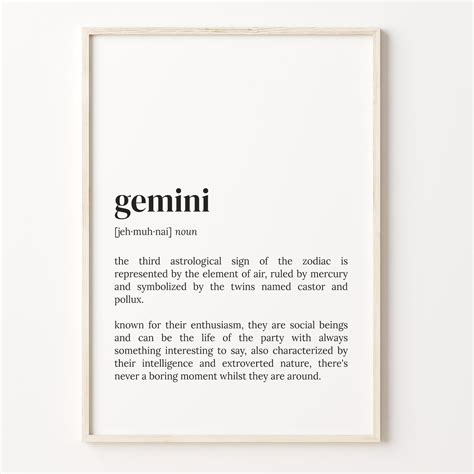 What Is Gemini Zodiac Sign Mean 60 Photos