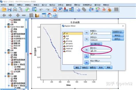 Spss软件进行生存分析 知乎