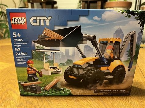 Lego Building Building Lego City Set 60385 Construction Digger From