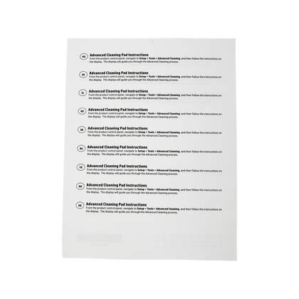 HP OfficeJet Pro X Dw MFP Advanced Cleaning Kit Genuine K