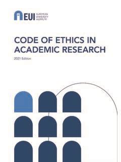CODE OF ETHICS IN ACADEMIC RESEARCH Code Of Ethics In Academic Research Pdf PDF PRO