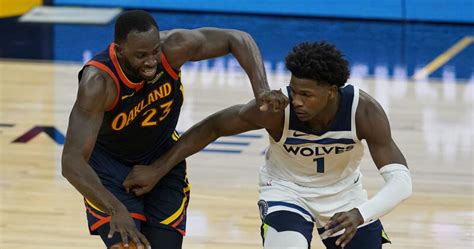 Pradeep Maurya On Linkedin Wolves Anthony Edwards Eyes Warriors