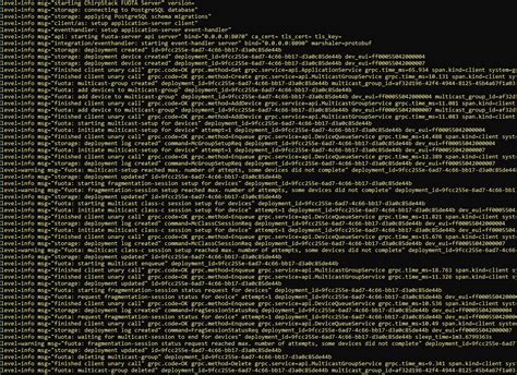 New Chirpstack FUOTA Server Setup And Configuration ChirpStack Community Forum