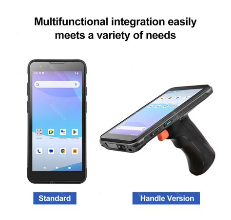 Android 13 Handheld Pda Scanner Rugged 1d 2d Qr Barcode Reader Pos Terminal 4g Wifi Bluetooth