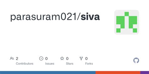 Github Parasuram021siva