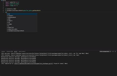 No Autocomplete For Pybullet · Issue 663 · Microsoftpylance Release