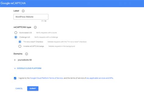 what is wordpress recaptcha and how to enable it
