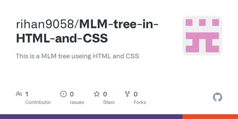 GitHub Rihan MLM Tree In HTML And CSS This Is A MLM Tree Useing HTML And CSS