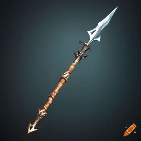 Fantasy Spear On Craiyon