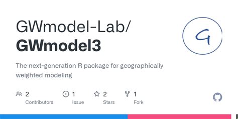 GitHub GWmodel Lab GWmodel The Next Generation R Package For Geographically Weighted Modeling