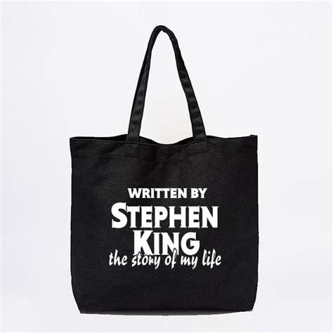 Written By Stephen King Tote Bag Nowstalgia