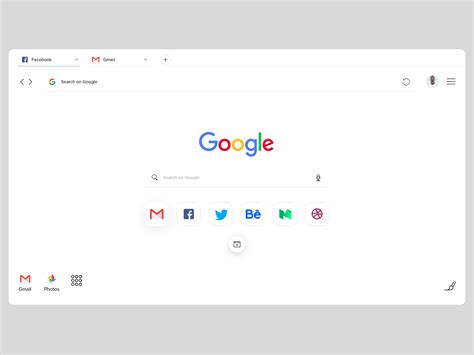 Google Chrome Redesign Concept By Arman G On Dribbble