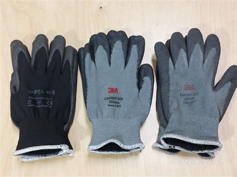 겨울철 혹한기 작업 장갑은 다이소 겨울 방한 장갑으로 3m 혹한기 기모 장갑