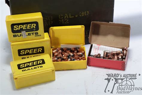 Ten 100 Count Boxes Of Assorted 9mm Projectiles All Appear To Be Complete Boxes Wards Auctions