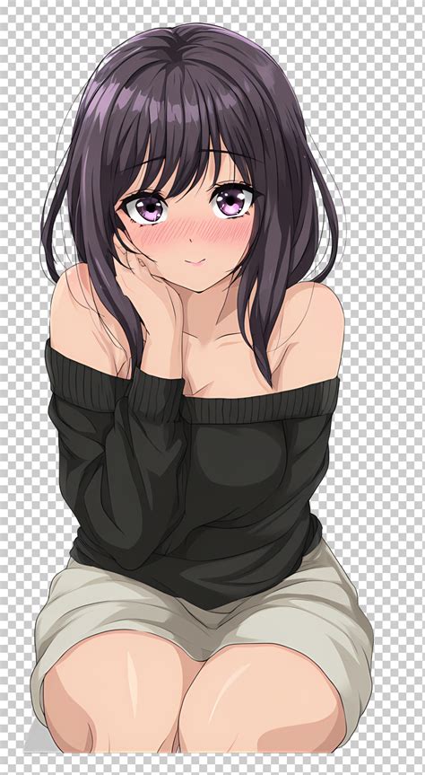 Shy Anime Girl Pfp