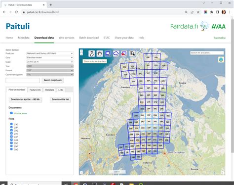 spatial data in puhti — geocomputing course documentation