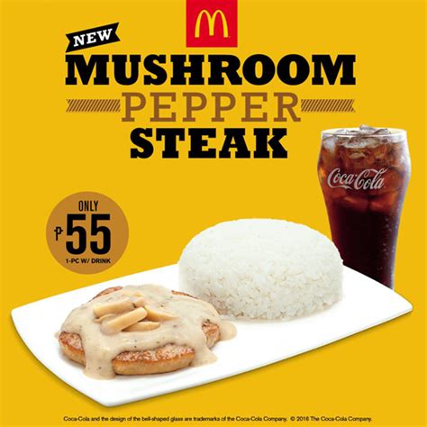 Have A Steakation With Mcdonalds New Mushroom Pepper Steak Davao Food Trips