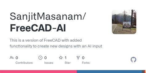 freecad ai readme md at master · sanjitmasanam freecad ai · github