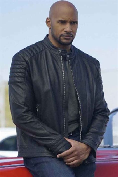 Henry Simmons Agents Of Shield Alphonso Mackenzie Jacket Celebrities