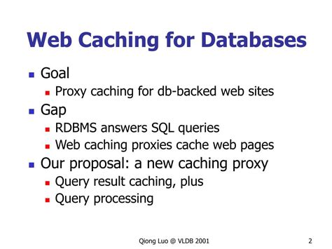 Ppt Form Based Proxy Caching For Database Backed Web Sites Powerpoint