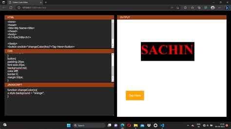 Github Sachindolase Online Code Editor