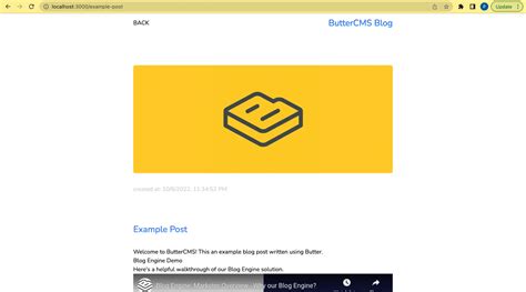 how to quickly build a blog with nuxt and buttercms buttercms