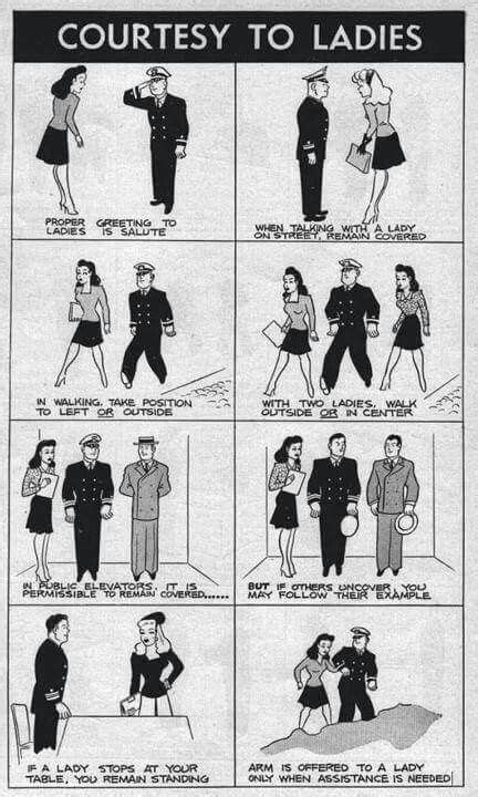 32 Best 1950s Social Rules Images On Pinterest Etiquette 1950s And