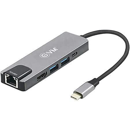 EVM 9 In 1 USB Hub Multiport Docking Station With 4K HDMI Adapter 3 USB 3 0 Data Transfer 3USB3