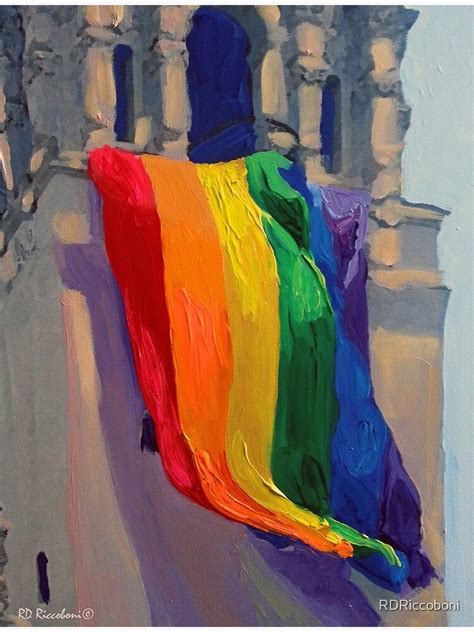 Love Wins Lgbtq Gay Pride Rainbow Flag By Rd Riccoboni Art Print For