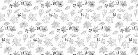 다양한 나뭇잎과 식물 계절 색상이 있는 가을 이음매 없는 패턴 0명에 대한 스톡 벡터 아트 및 기타 이미지 0명 가을 가을 단풍 Istock