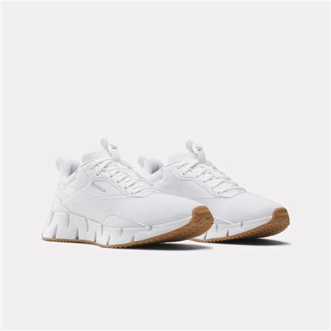 Reebok Footwear Women Zig Dynamica Str Shoes Ftwwht Silvmt Rbkle3