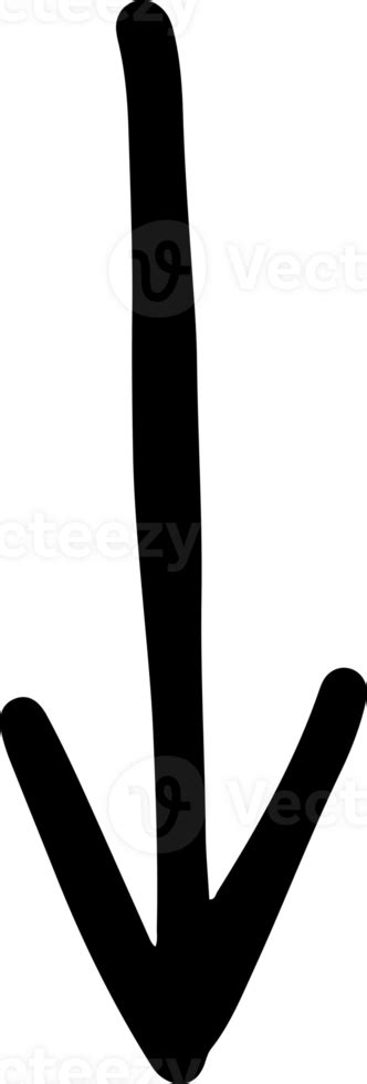 Arrow Curved Line Art Illustration 23435033 PNG