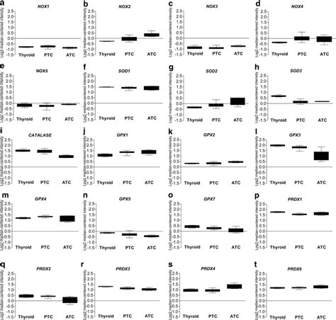 Microarray Data Extracted From Oncomine Database The Average