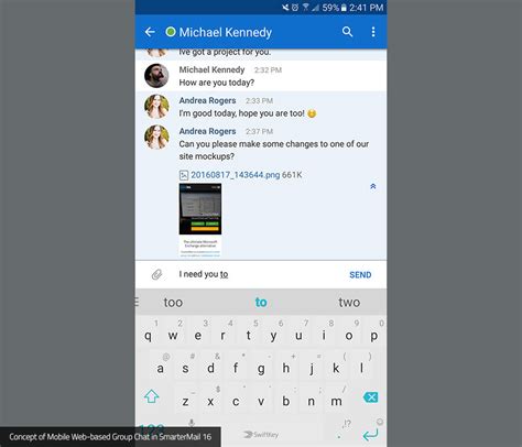 Web Conferencing And Group Chat In Smartermail 16 X