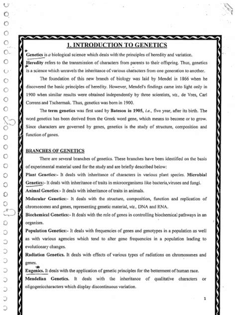 Gpb22 Lecture Notes Pdf