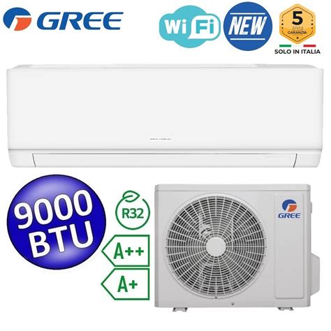 GREE Climatizzatore mono inverter COSMO 12000 Btu A++/A+ WiFi