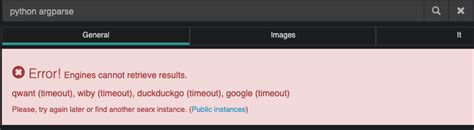 Have To Refresh 3 Times To Get Search Result · Searx Searx