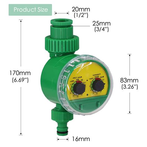 Agsivo Sprinkler Timer Programmable Water Timer For Garden Hose