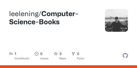 Github Leeleningcomputer Science Books