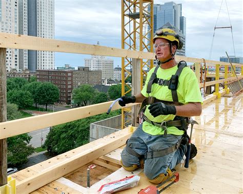 Construction Carpenter Steve Nash Mass Timber Building Ascent Project