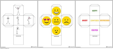 Emotion Cube Storyboard By Business Template Maker