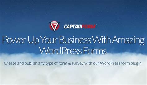 captainform offers easy powerful forms for wordpress users